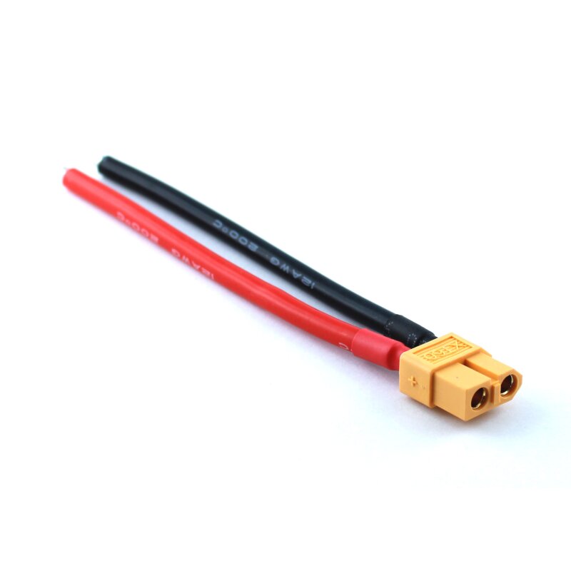 XT60 Stecker (male) 3,5 mm mit 10 cm Anschlusskabel
